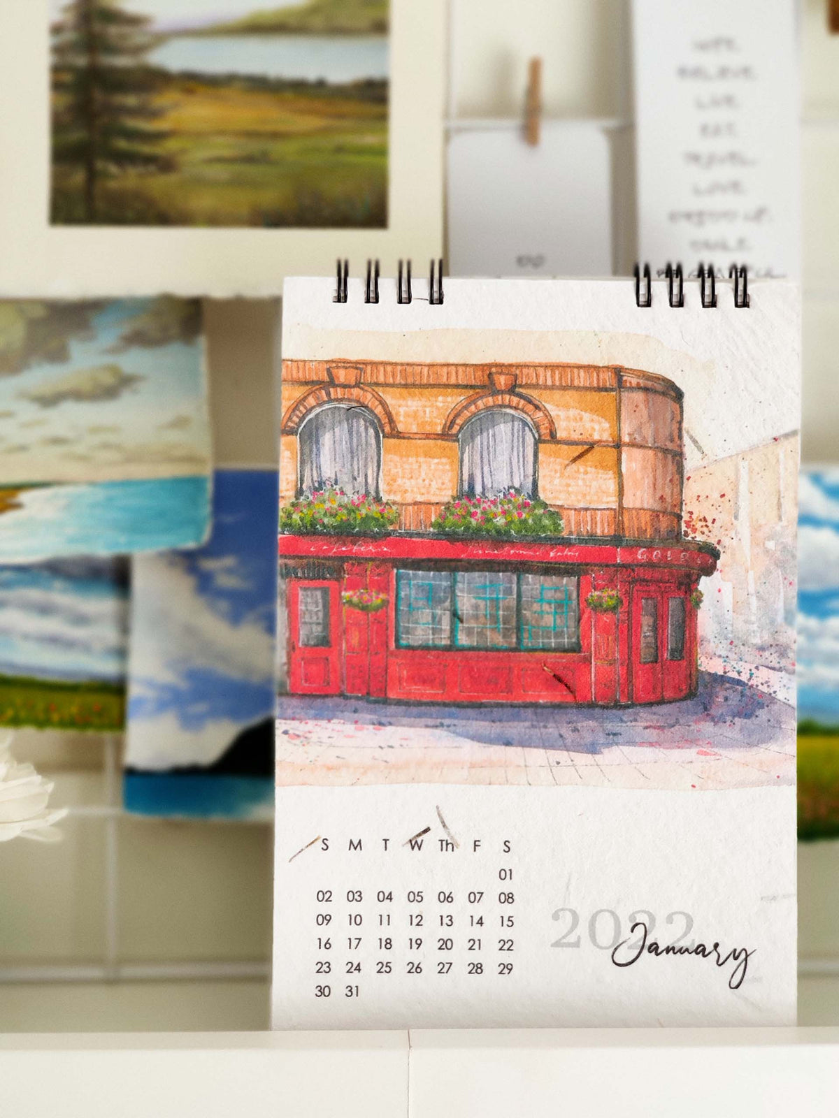 Plantable Seed Paper Calendars | Sustainable | Handmade | Eco-Friendly